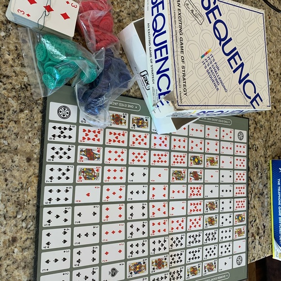 Jax | Games | Sequence Board Game | Poshmark